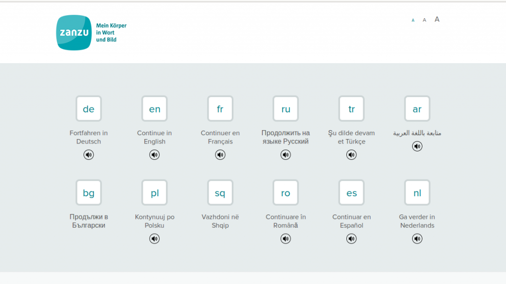 Zanzu – Mein Körper und Ich (dt./engl.) – Aids-Hilfe Offenbach e.V.